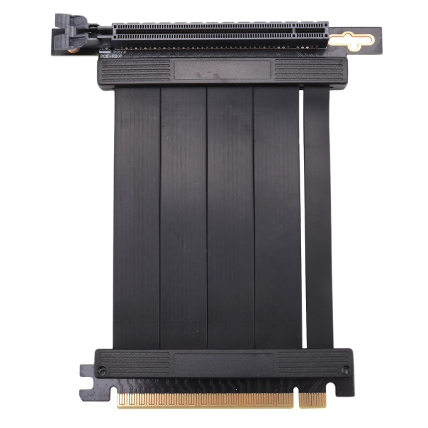 (OZQ8)Full Speed PCIE 4,0 16X Riser Cable Кабель-удлинитель видеокарты PCI Express Port GPU ...