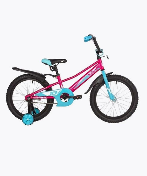 Велосипед двухколесный 18" NOVATRACK "VALIANT" (фуксия) 2024 - купить ...