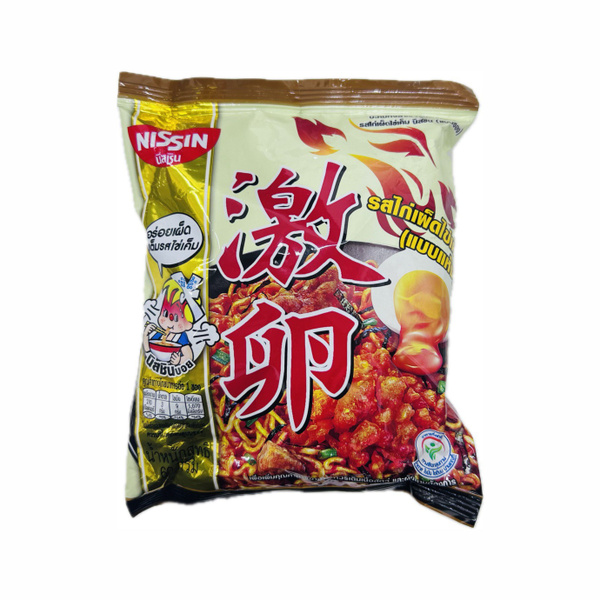 Тайская лапша в корейском стиле Nissin, 3 штуки по 60 гр - купить с доставкой по выгодным ценам ...