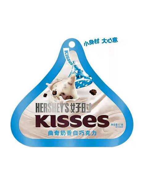 Конфеты Hershey's Kisses, белый шоколад, 82 гр - купить с доставкой по ...