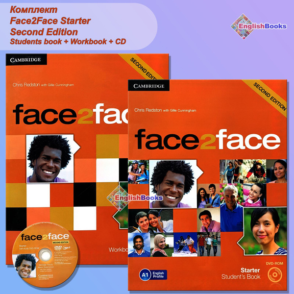 Face2Face Starter Second Edition, комплект с CD - купить с доставкой по выгодным ценам в ...
