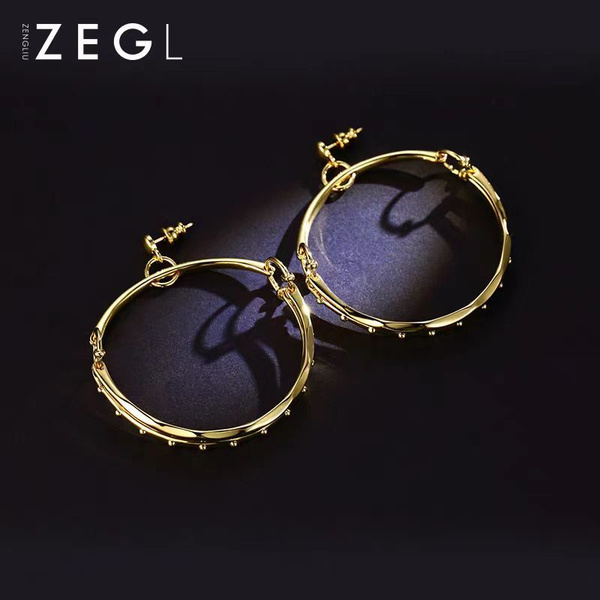 ZEGL Official Store Серьги каффы - купить с доставкой по выгодным ценам ...