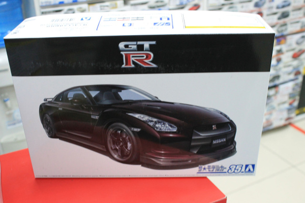 Сборная модель Aoshima 1:24 06218 Nissan GT-R R35 Spec-V '09 - купить с доставкой по выгодным ...