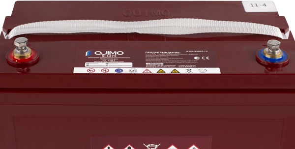 Аксессуар для ИБП Резервный (Back UPS) Quimo Battery Q-1275, 70000 В·А ...