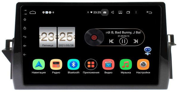 Штатная магнитола OEM PX610-TK763 для Toyota Camry XV70 (2020-2022 ...