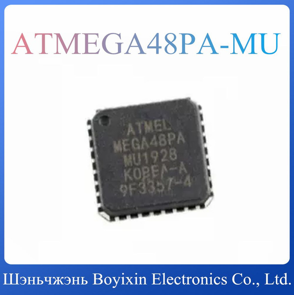 ATMEGA48PA-MU. микроконтроллер.Пакет QFN-32 - купить с доставкой по выгодным ценам в интернет ...