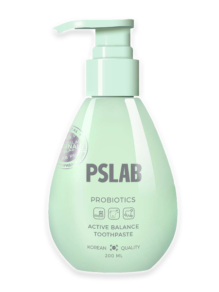 Зубная паста с дозатором PS.LAB от кариеса с пробиотиками, 200 мл купить на OZON по низкой цене ...
