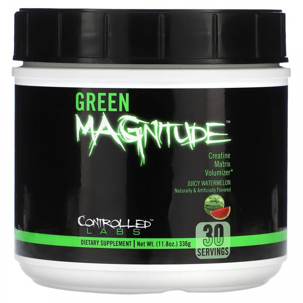 Controlled Labs, Green Magnitude, Creatine Matrix Volumizer, сочный ...