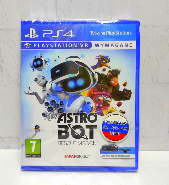 Игра Astro Bot Rescue Mission VR Полностью на русском на диске PS4 / PS5 (PlayStation 4 ...