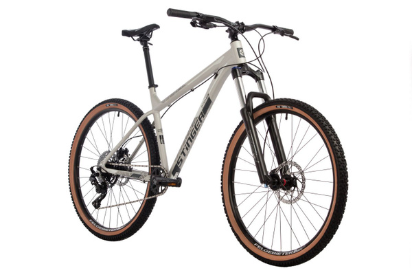 Велосипед STINGER 27.5" PYTHON EVO серый, алюминий, размер 18" - купить по выгодной цене в ...