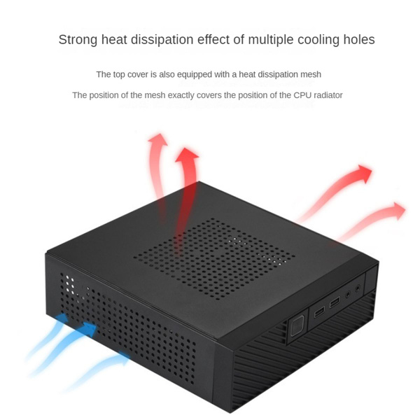 M06 Mini Desktop Case Корпус для ПК MINI-ITX Универсальный и ...