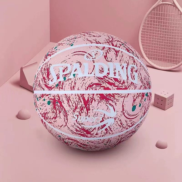Мяч баскетбольный Spalding B312, 5 размер, розовый купить по выгодной ...