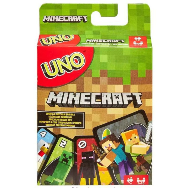 Настольная игра UNO Minecraft Edition - купить с доставкой по выгодным ценам в интернет-магазине ...