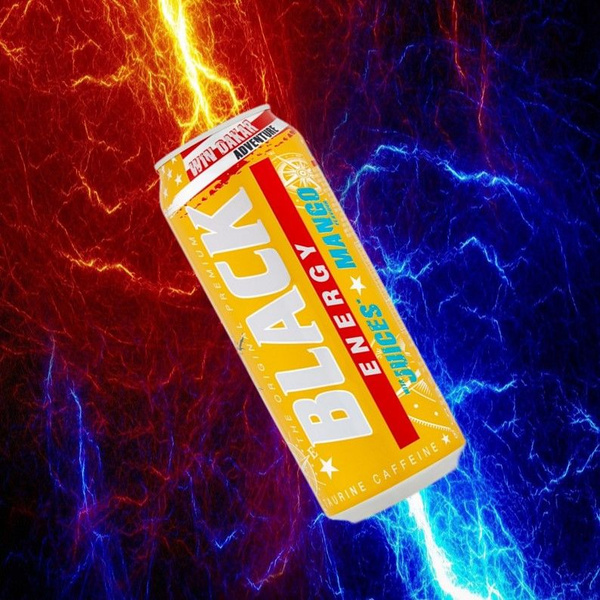 Энергетический напиток BLACK ENERGY MANGO 250 мл - купить с доставкой ...
