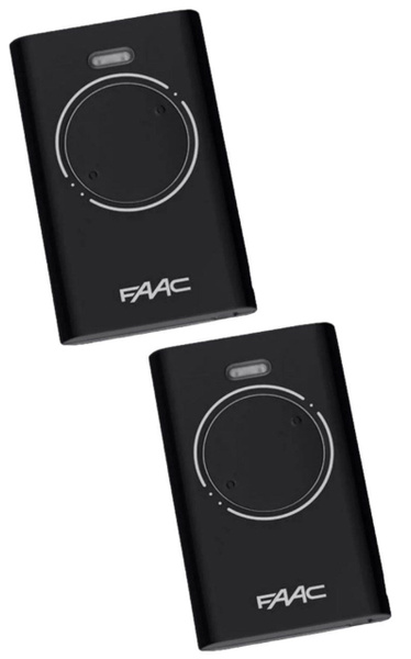 Пульт Faac XT2 868 SLH LR 868 Мгц черный 2шт - купить с доставкой по ...