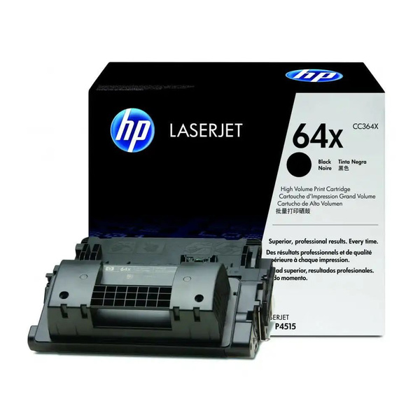 Расходник для печати HP Картридж CC364X оригинал, Черный (black), для ...