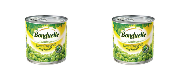 Bonduelle Горошек нежный, 425 мл, 2 шт купить на OZON по низкой цене (1876144156)