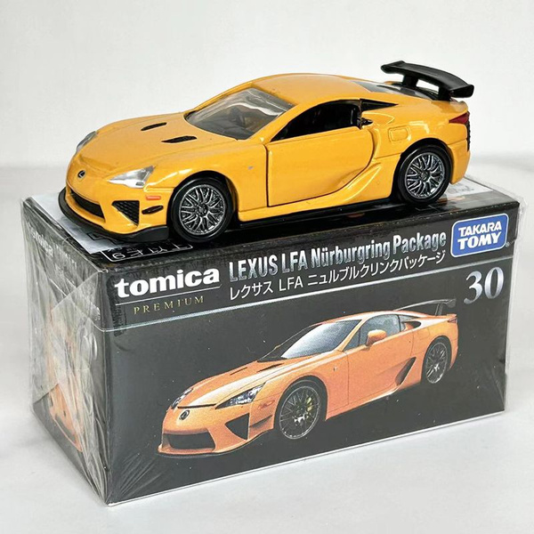 Машинка TAKARA TOMICA TOMY TP30 LEXUS LFA NurBurgring Package Yellow черный ящик Premium Die ...