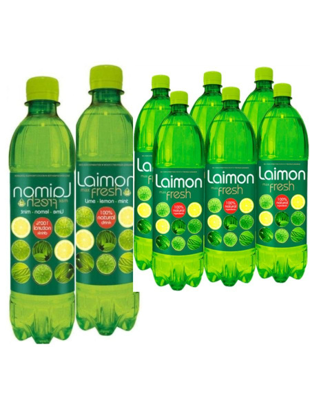 Напиток безалкогольный "Laimon Fresh" 1,0л*8шт - купить с доставкой по ...
