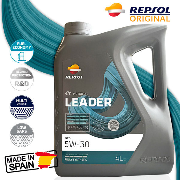 Масло моторное Repsol 5W-30 Синтетическое - купить в интернет-магазине ...