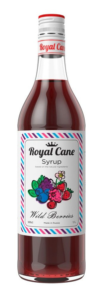 Сироп Royal Cane Лесные ягоды 1л - купить с доставкой по выгодным ценам ...