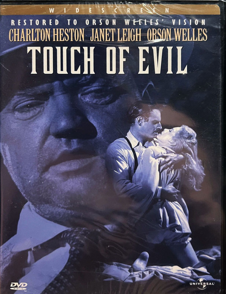 Touch of Evil. Печать зла, реж. Орсон Уэллс, 1957, DVD9, американский диск, РУССКОГО ЯЗЫКА НЕТ ...