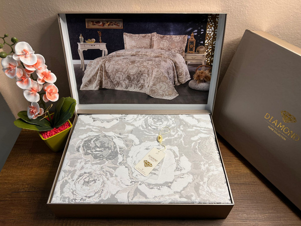 Покрывало с наволочками DIAMOND HOME COLLECTION Gabriella 240x 260 см ...
