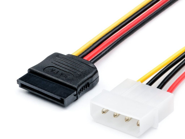 Кабель Sata 1 5 Гбит с Atcom Ata Power Supply Sata АТ3798 купить по низкой цене в интернет