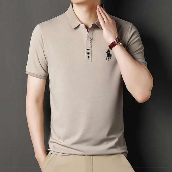 Поло Polo Ralph Lauren, размер 44, цвет светлый хаки, 80%-90%нейлоновый ...
