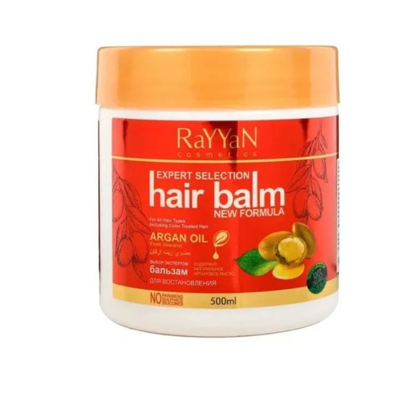 RAYYAN Бальзам Argan Oil Red для восстановления, 500 мл - купить с ...