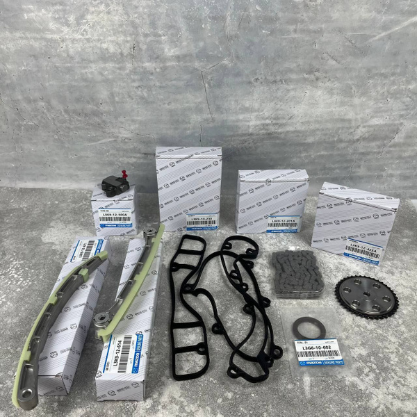 ОРИГИНАЛЬНЫЙ КОМПЛЕКТ ЦЕПИ ГРМ MAZDA ( L3K912201A ) - Mazda арт ...