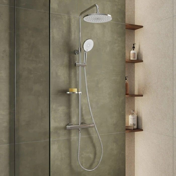 Душевая система Milardo Ideal Spa ILSSBTHM89 - купить с доставкой по ...
