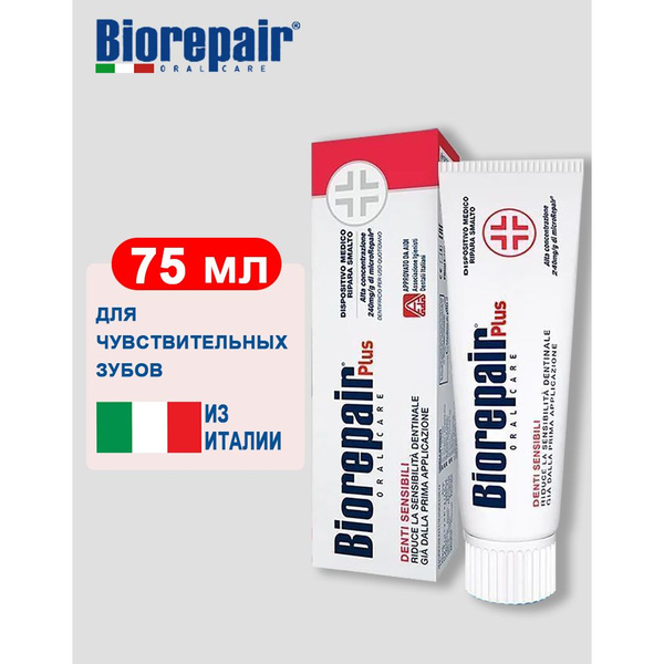 Вопросы и ответы о Зубная паста Biorepair Plus Sensitive Teeth для ...