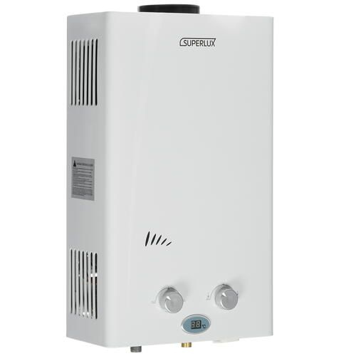 Водонагреватель газовый Ariston SUPERLUX 10L CF NG NEW проточный, сталь ...