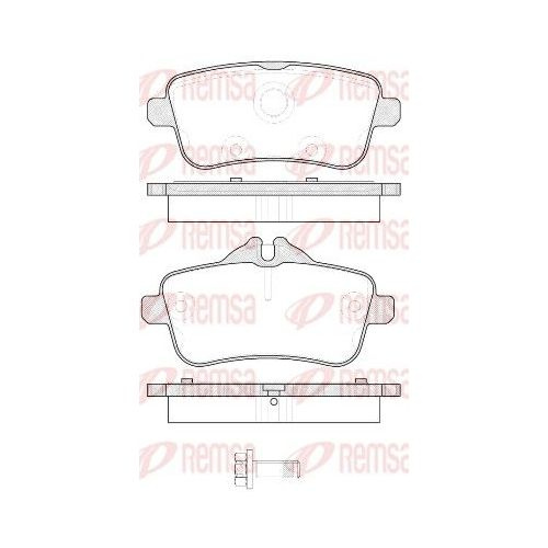 Колодки тормозные Remsa 1503.00 - купить по низким ценам в интернет ...