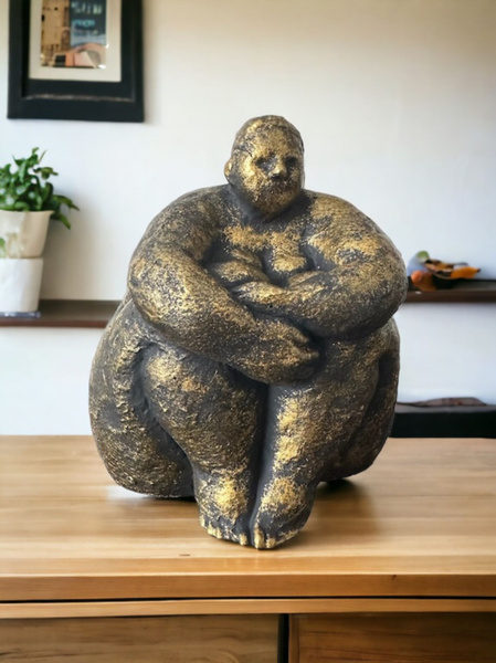 Статуэтка Magic Makers Толстушка арт толстушка черное золото - купить по низким ценам в интернет ...