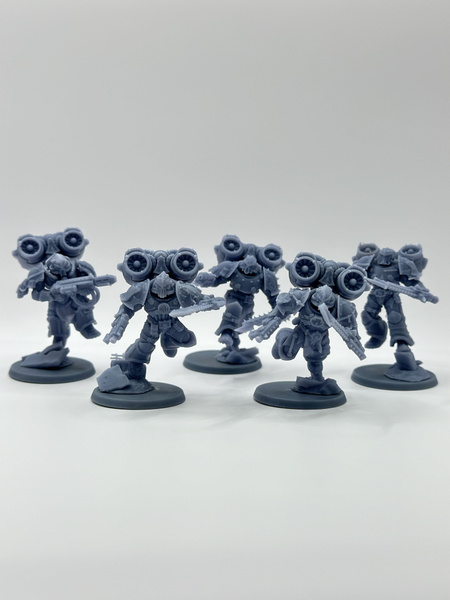 Набор миниатюр "Chaos Space Marines: Raptors", Warhammer 40k,CSM,НРИ ...