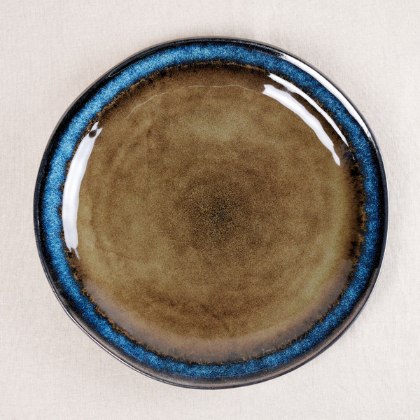 Тарелка MIXOM, Керамика, диаметр 27 см - купить по низким цене в интернет-магазине OZON (1584794031)