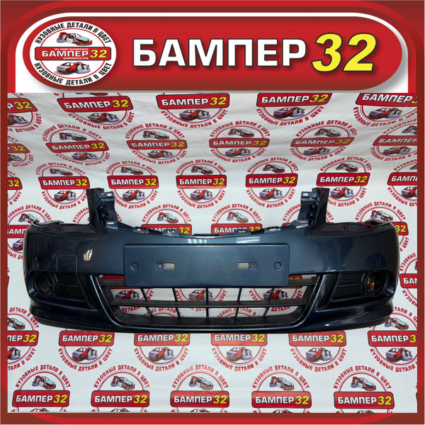 Ниссан Альмера (G15) бампер передний под оригинал, Dark Blue RAQ ...