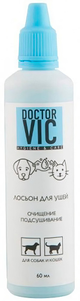 Doctor VIC лосьон для ушей "Очищение и подсушивание", 60 мл - купить с ...