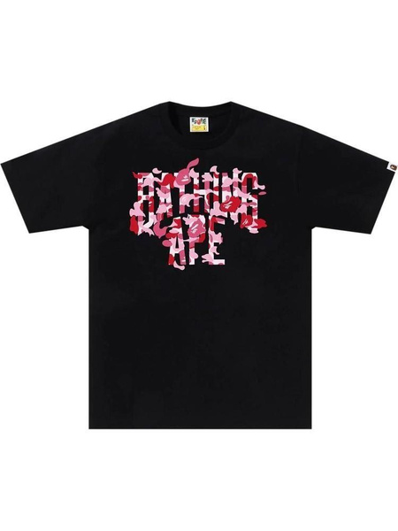 Футболка BAPE, размер 50, цвет черный - купить по выгодной цене в ...