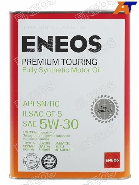 Масло моторное синтетическое ENEOS Premium Touring 5W-30 SN 4л - ENEOS арт. 8809478942216 ...