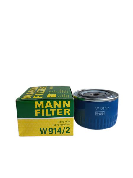 Фильтр масляный MANN FILTER W914/2 - купить по выгодным ценам в интернет-магазине OZON (1575505307)