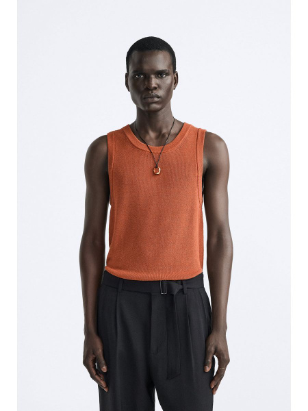 Майка Zara, 46 - купить по выгодной цене в интернет-магазине OZON (1576585701)