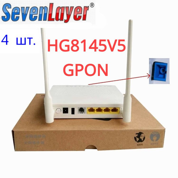 Характеристики 4 шт Терминал маршрутизатора HG8145V5 GPON подробное описание товара. Интернет ...