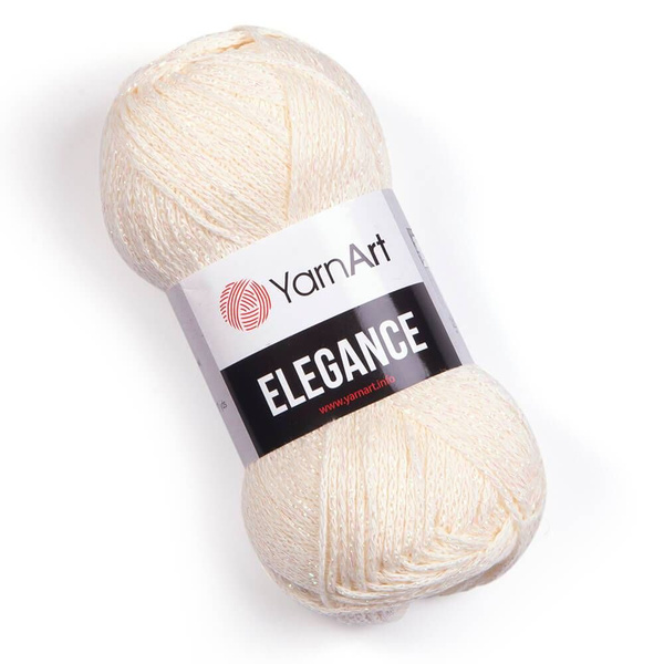 Пряжа YarnArt Elegance ЯрнАрт Элеганс с люрексом, 50 гр 130 м, 118 ...