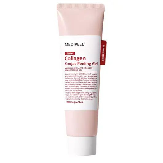 Пилинг-гель для лица Medi-Peel Red Lacto Collagen Konjac Peeling Gel ...