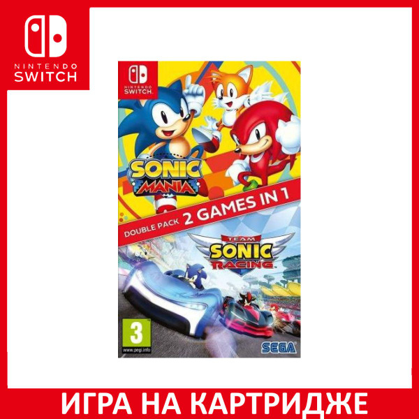 Игра Team Sonic Racing + Sonic Mani (Nintendo Switch, Английская версия ...