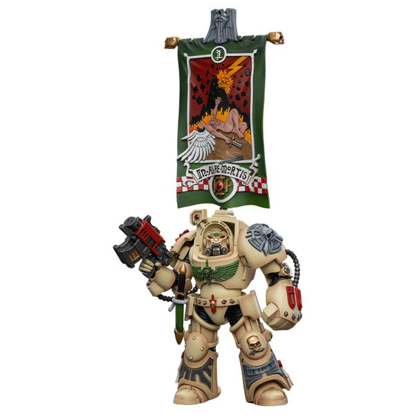 Фигурка Warhammer 40K Dark Angels Deathwing Ancient with Company Banner ...