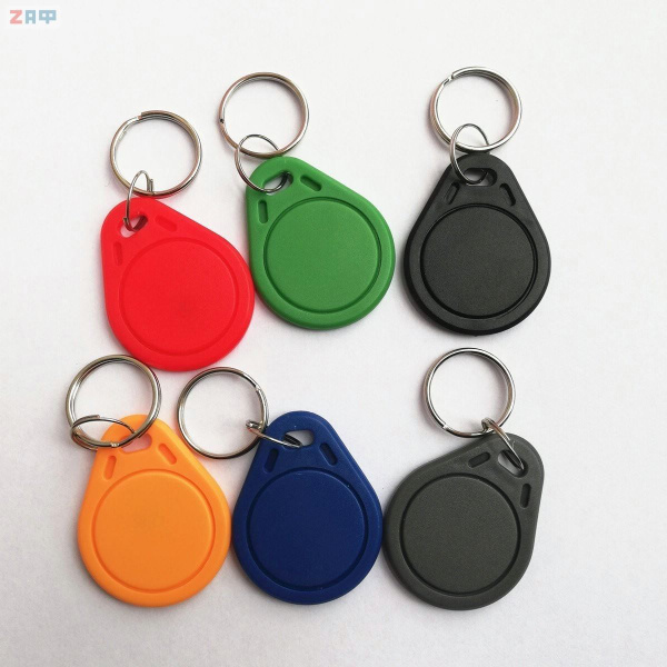 Брелок MIFARE CLASSIC 1K 13,56 МГц 10 шт, зеленые. Идентификатор с ...